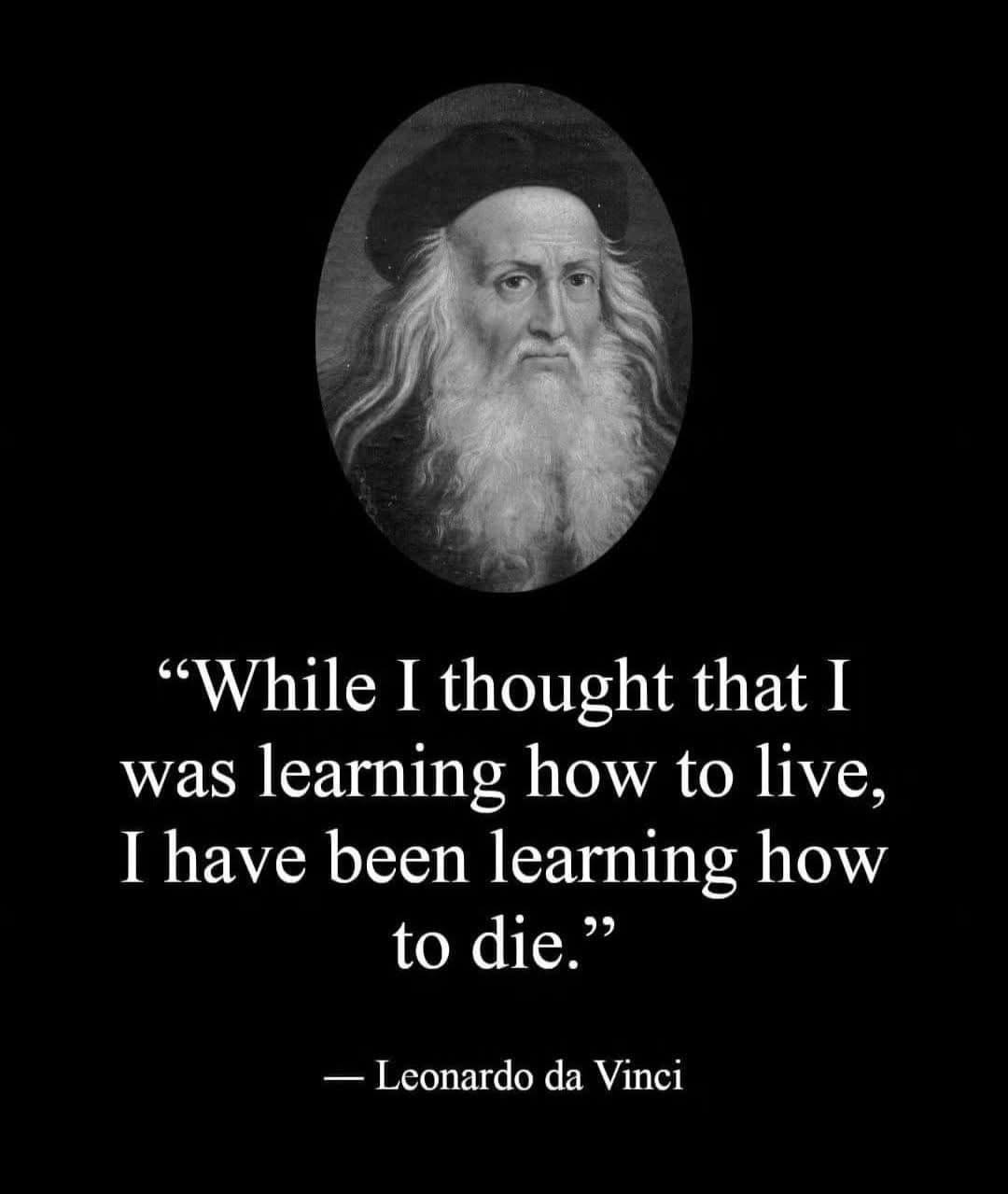 “learning to die is learning to live” – Aadesh